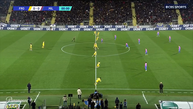 خلاصه بازی فروزینونه 2-3 میلان (سری آ - 2023/24) | طرفداری